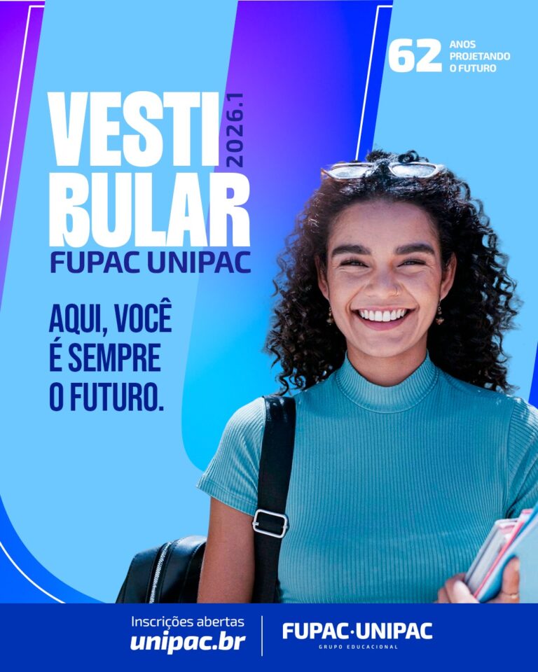 FUPAC Ubá entra na reta final do Vestibular 2026.1; prova acontece nesta sexta, 24 de outubro ...